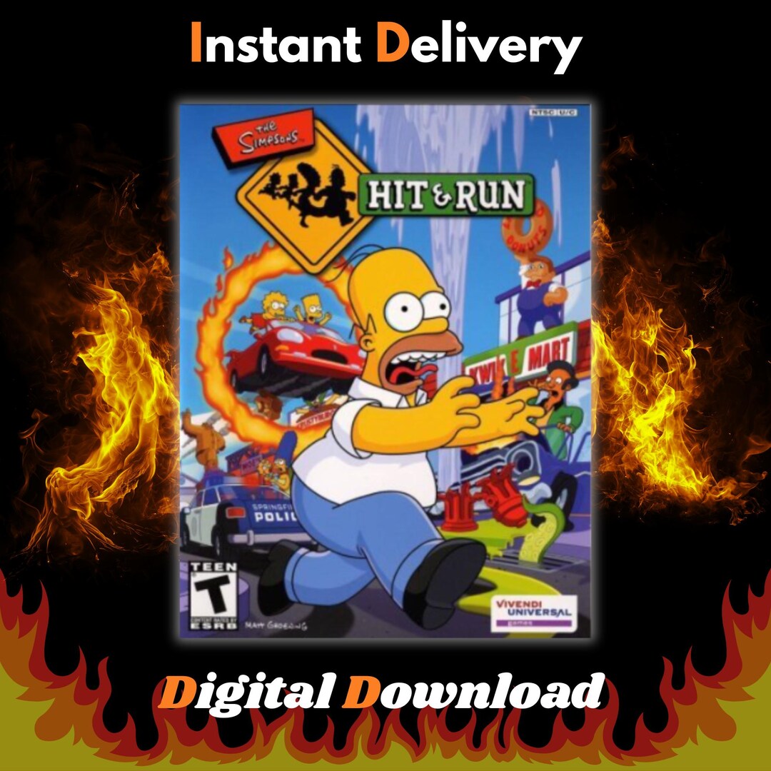 Les Simpsons Hit & Run en téléchargement numérique | Jeu complet | Jeu ...