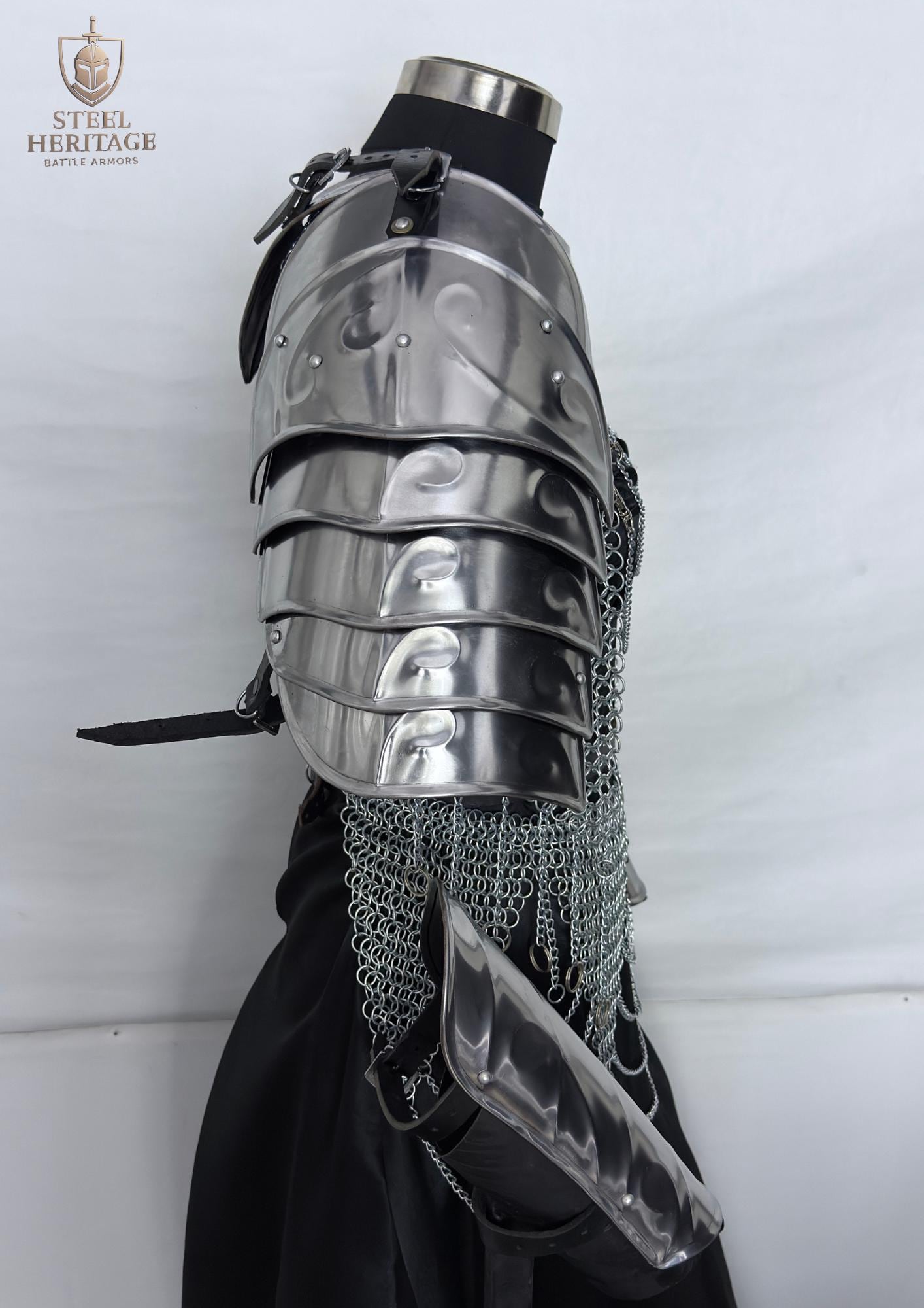 Medieval Steel Cuirass Armor Set: LARP Cosplay - Etsy