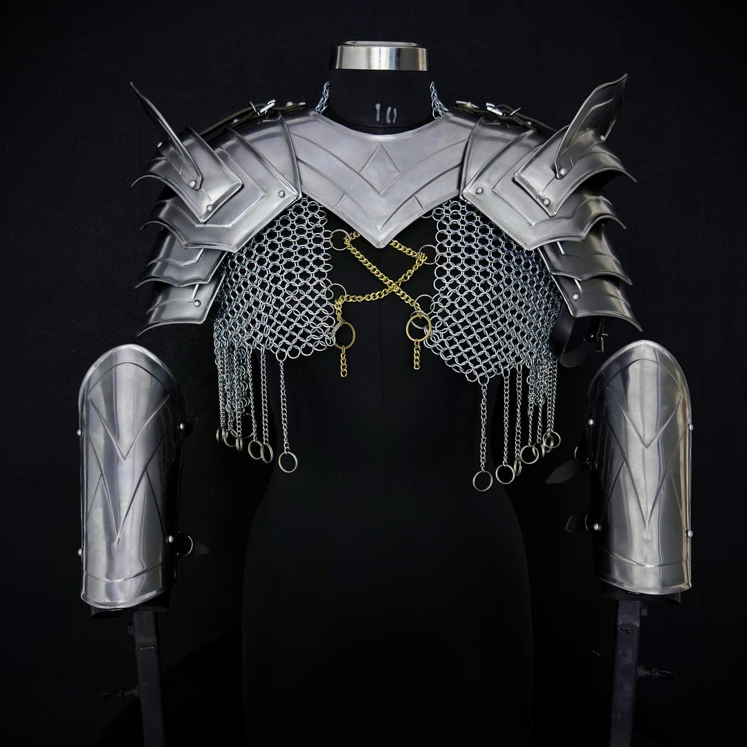Medieval Knight Steel Armor Set for LARP, Cosplay, Renaissance Fairs ...