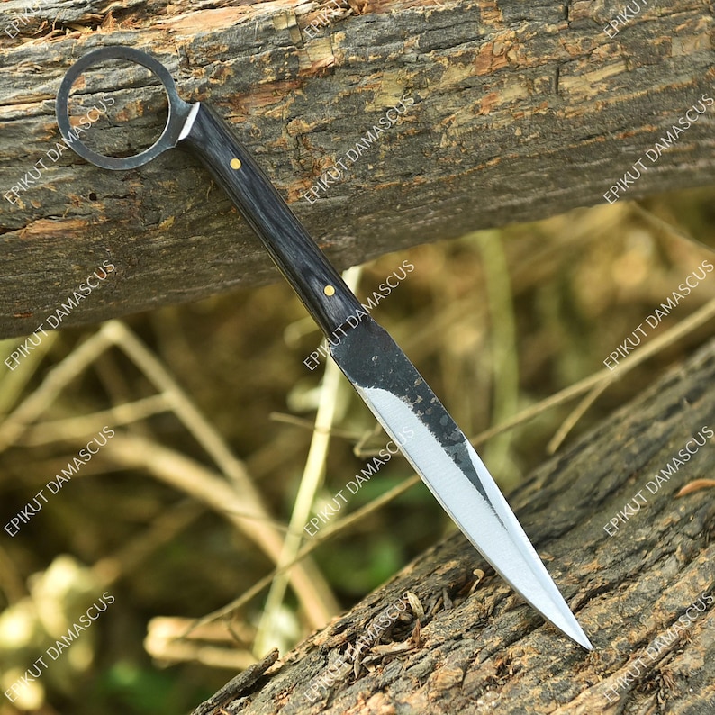 8" Hunting Knife Scalpel Karambit Ring Sheath Belt Clip Tactical Home ...