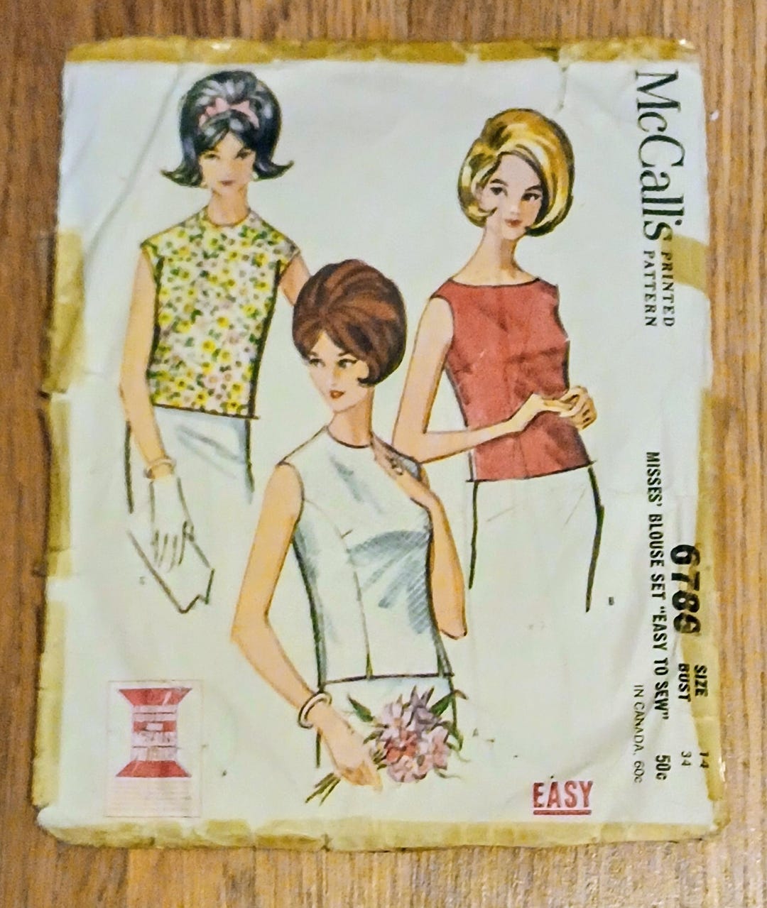 Vintage Sewing Pattern - Mccalls Dress Pattern - L963 - Etsy