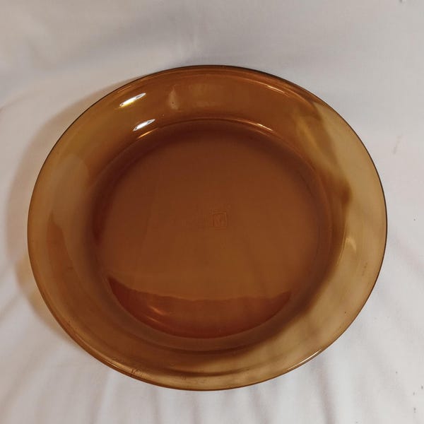 Amber Glass Plates - Etsy
