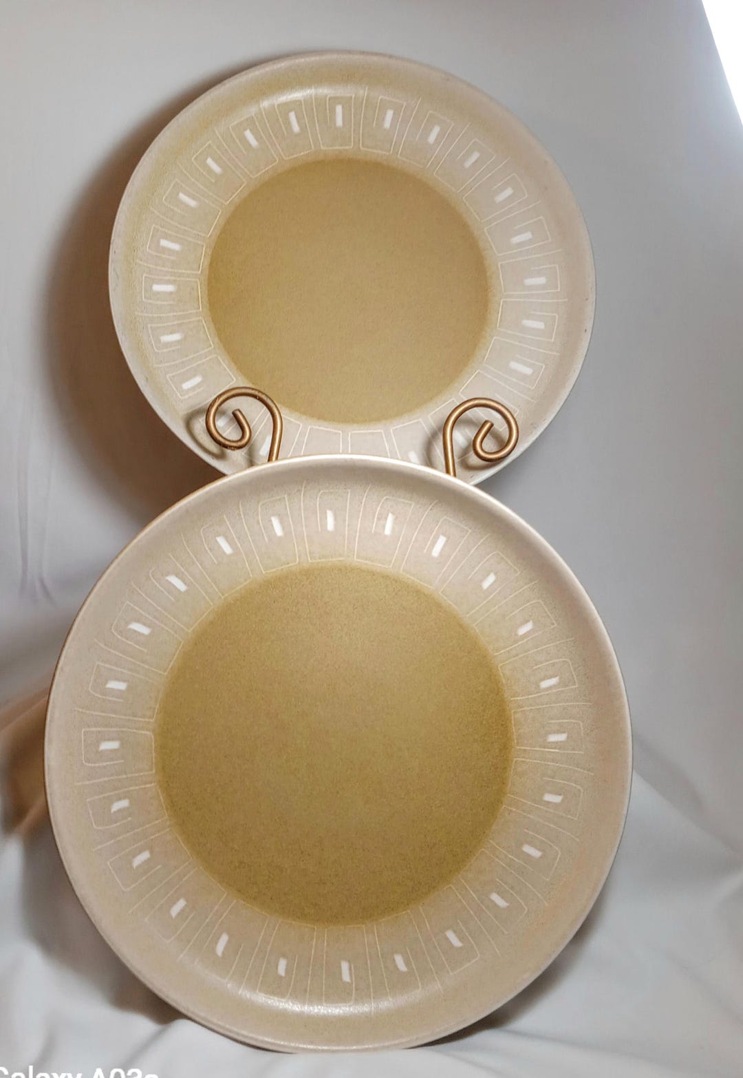 Vintage Denby ODE Stoneware – 2 Dinner Plates & 3 Saucers - Etsy