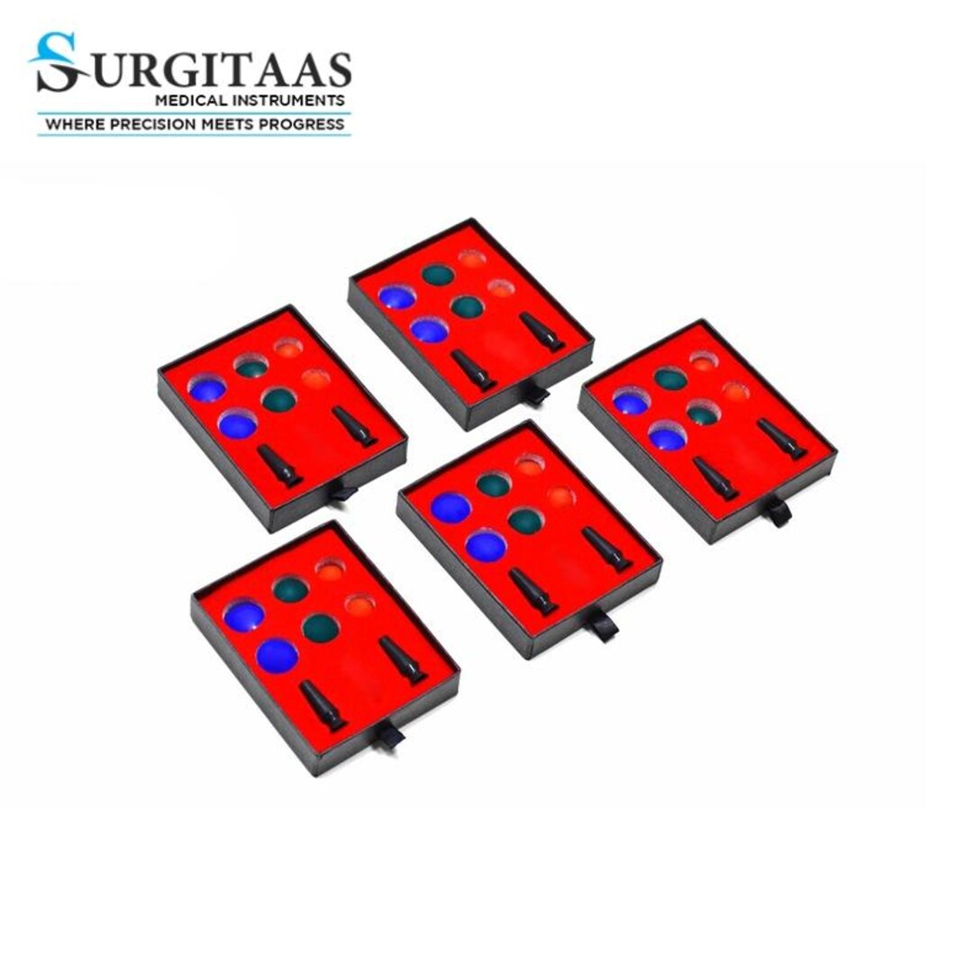 Set of 5 Silicon Corneal Eye Shield Protector Reusable / Ocular Sclera ...
