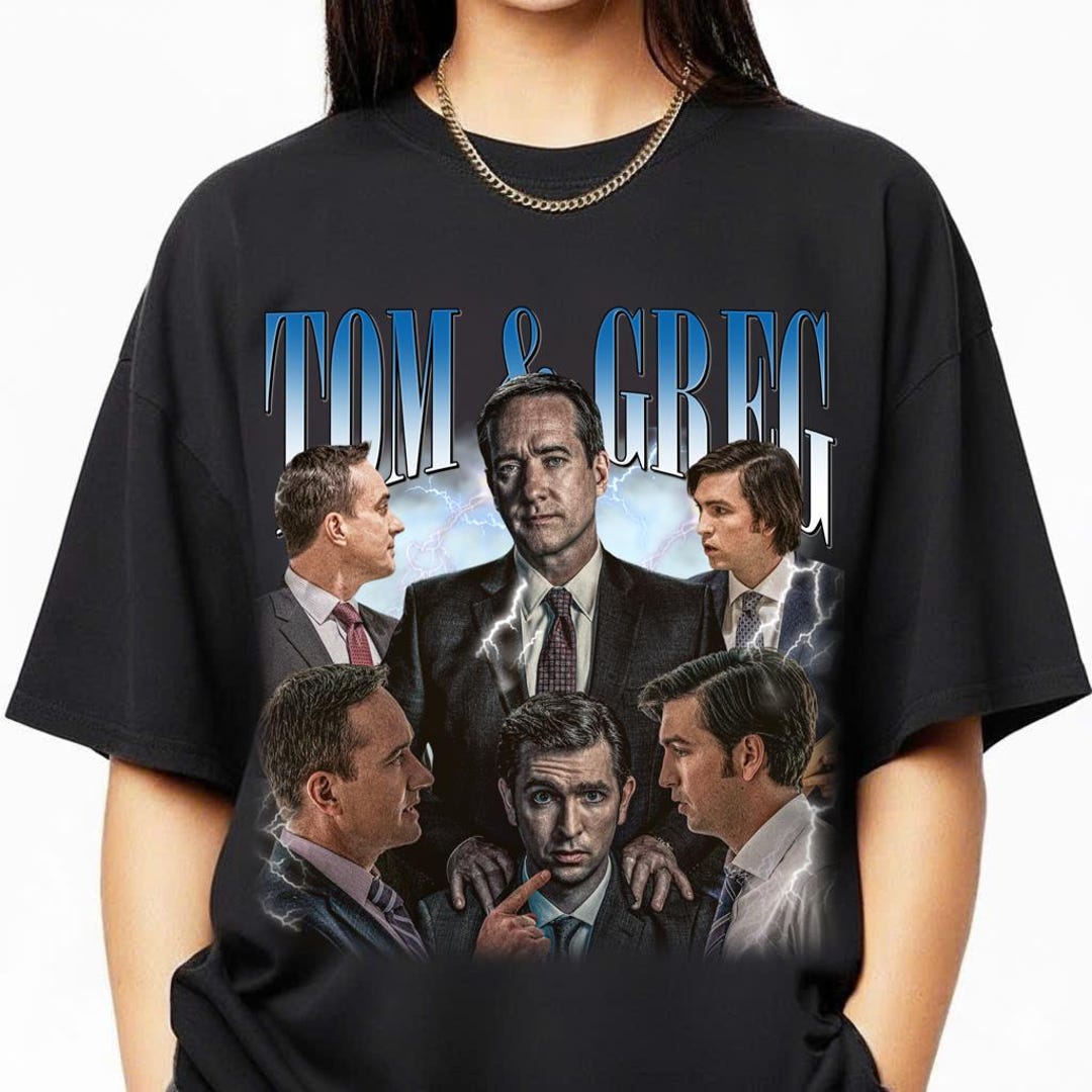 Limited Tom & Greg Vintage T-shirt, Succession HBO Series Gift for ...
