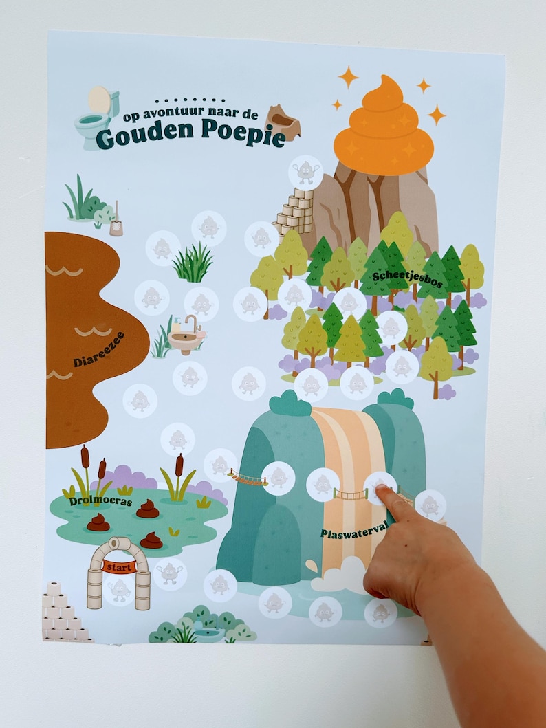 Potty Training Reward Map – Quest for the Golden Poop (printable ...