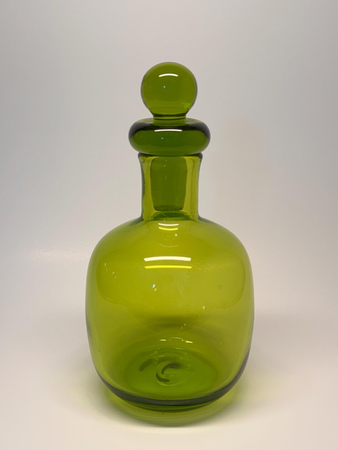 Gorgeous Blenko #708 in Olive - Etsy