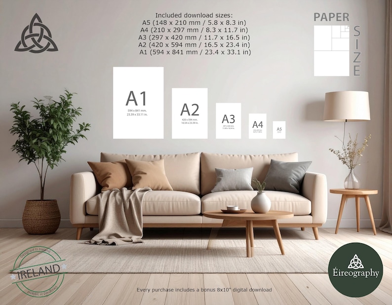 Galway Map Print: County Map, Instant Download, Jpeg, Pdf, 300dpi - Etsy