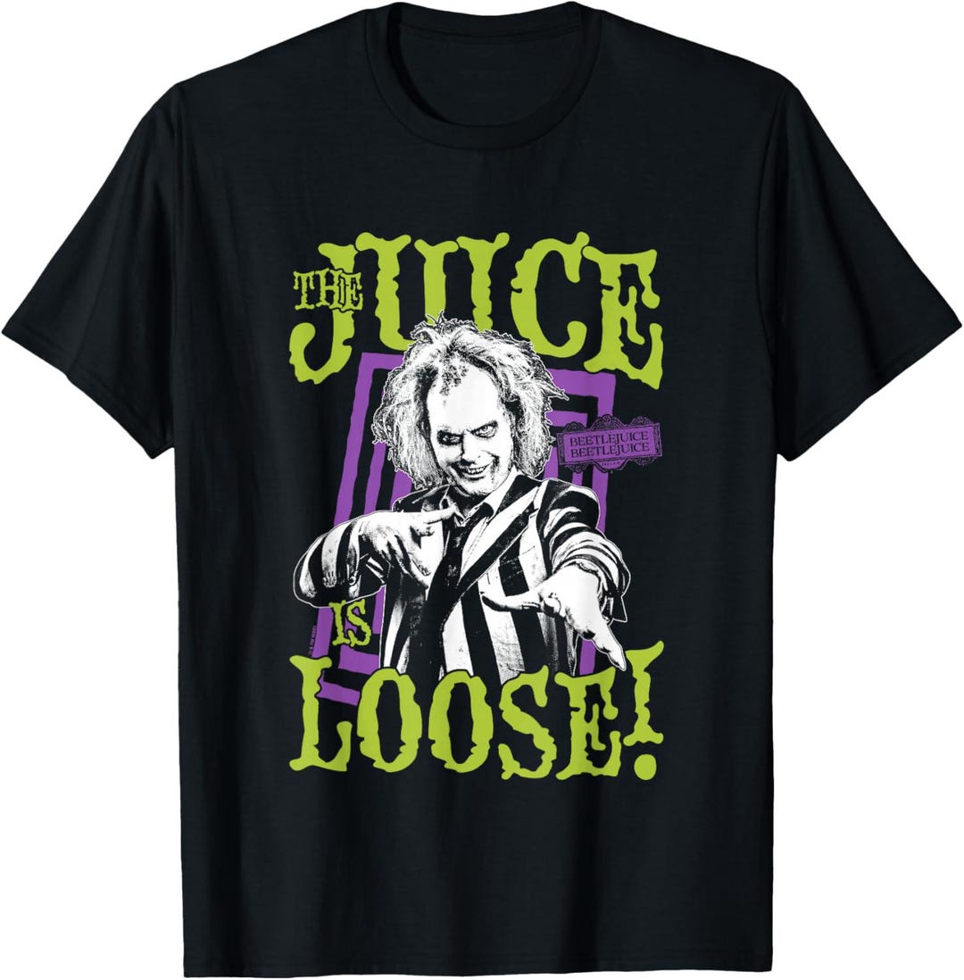 The Juice is Loose Poster, Funny Graphic Poster, Spooky Halloween ...