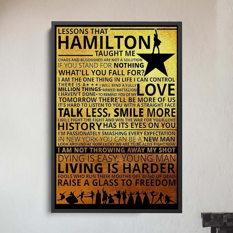 Hamilton Posters - Etsy