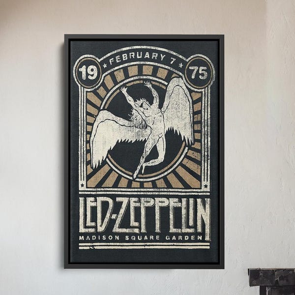 Led Zeppelin Concert Poster - Etsy