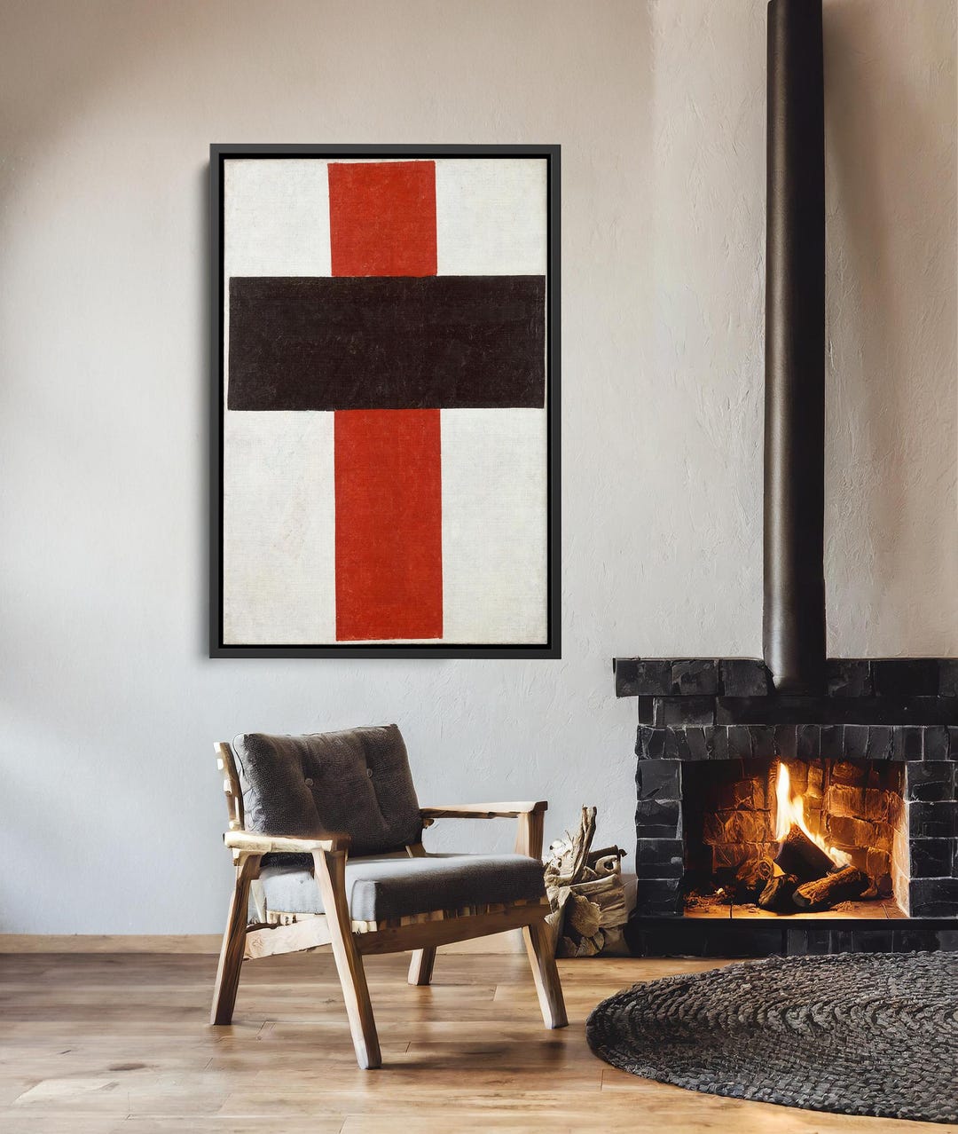 Duty Free Usa Kazimir Malevich Suprematist Cross Art | Geometric ...