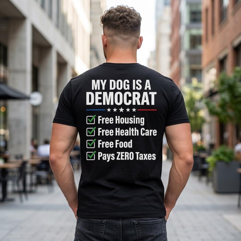 My Dog is a Democrat Shirt - Etsy