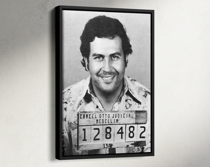Pablo Escobar Canvas (narcos Poster, Pablo Escobar Poster, Pablo ...