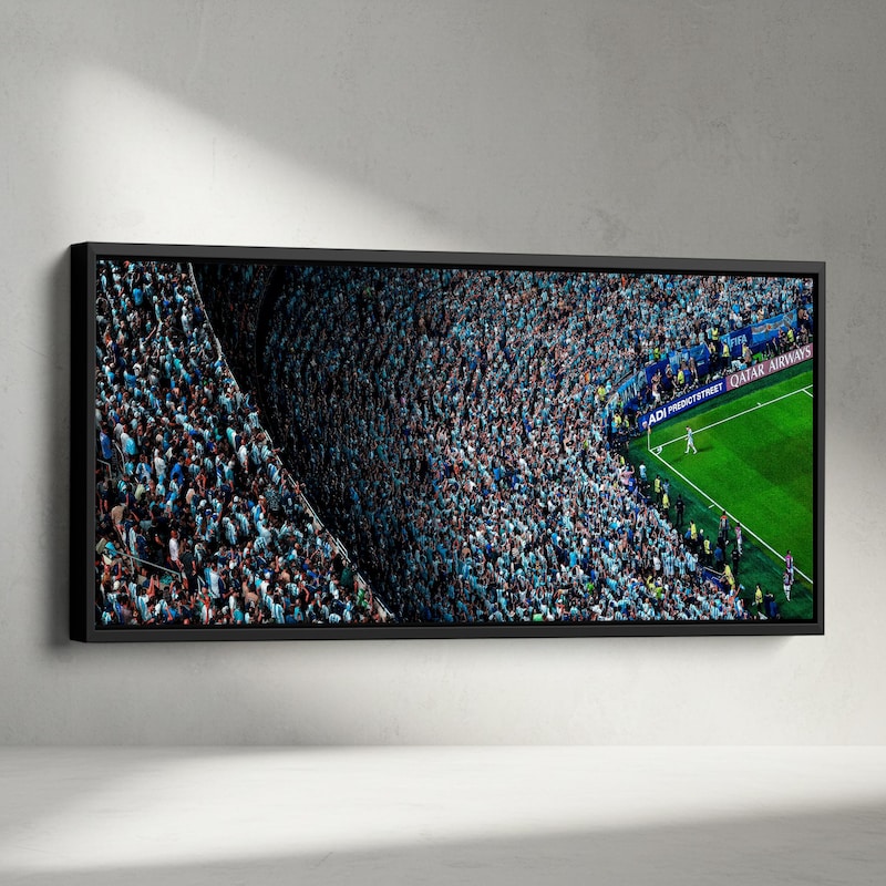 Messi Poster on Canvas - Etsy UK