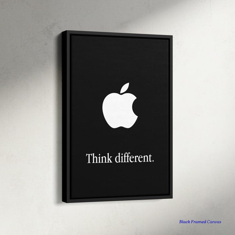 Apple Poster - Etsy
