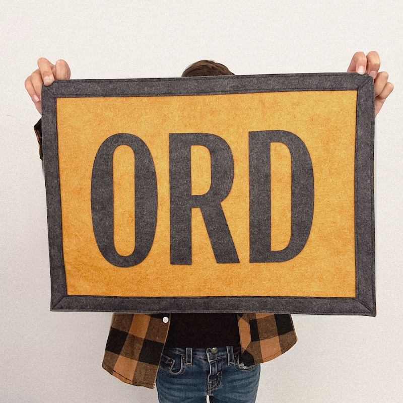 Initial Poster - Etsy
