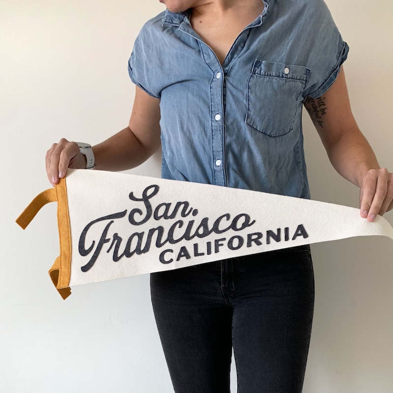 Fabric Pennant Flags - Etsy