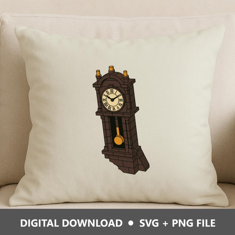 Lego Vecna Clock SVG – Stranger Things DIY Cut File | Cricut | Digital ...