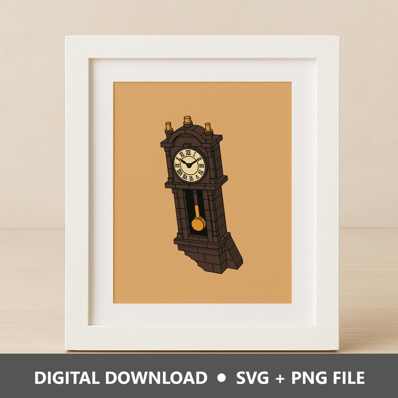 Lego Vecna Clock SVG – Stranger Things DIY Cut File | Cricut | Digital ...