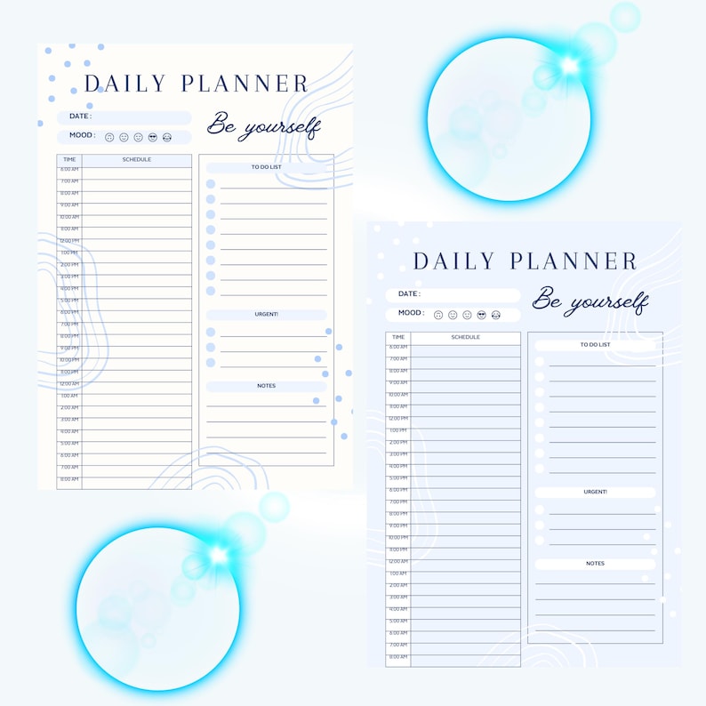 Bloom Daily Planner | Undated Digital Planner Printable | Minimalist ...