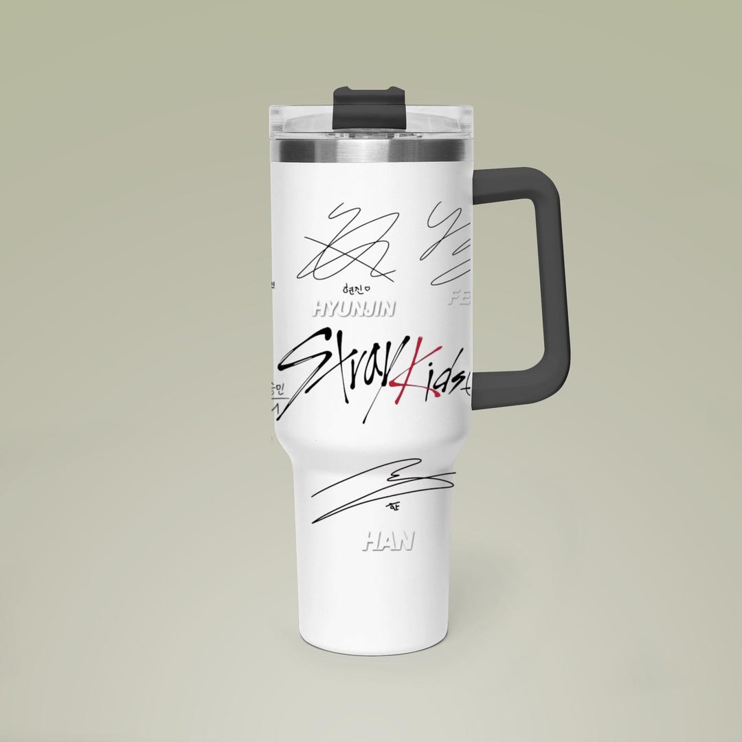 Stray Kids K-pop Tumbler: 40oz Stainless Steel Insulated Cup - Etsy