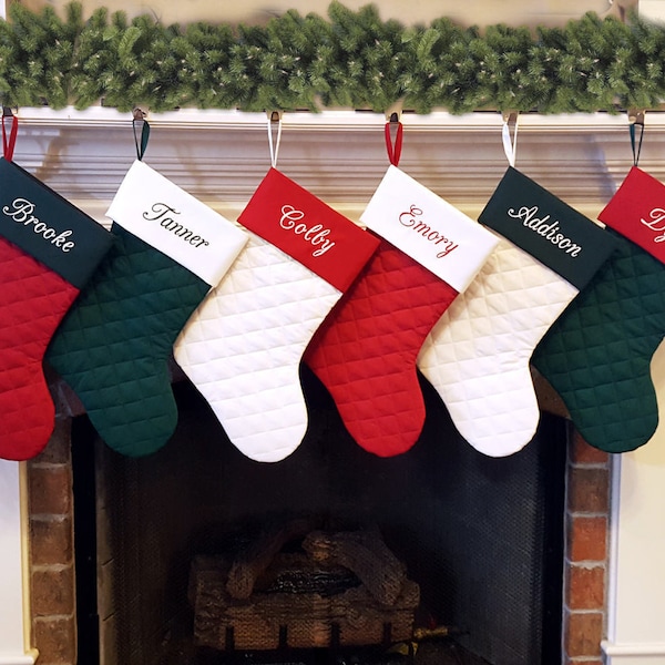 PERSONALIZED CHRISTMAS STOCKINGS - Etsy