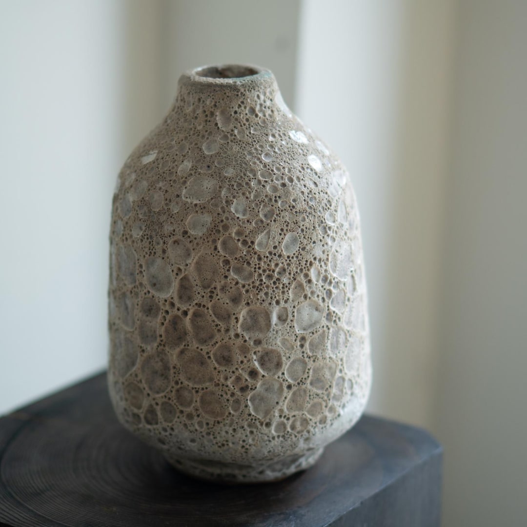 Textured Handmade Rustic Vase | Artisan Ceramic Vase | Home Decor ...