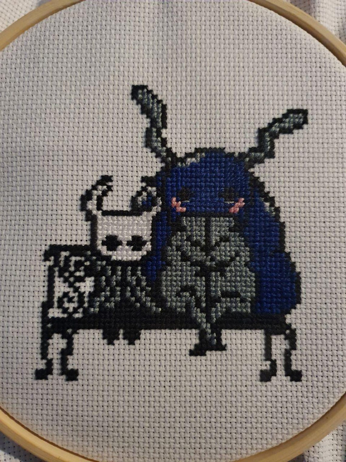 The Knight, Bretta; Hollow Knight Cross Stitch Pattern - Etsy Canada