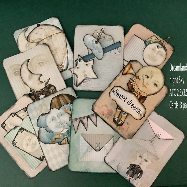 Atc Printables - Etsy