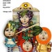 Steampunk Paper Doll Time Traveler Kitty Articulated Puppet Doll Toy ...