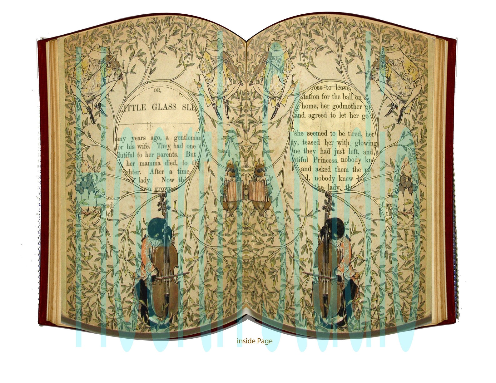 Fairy Garden Altered Book Card With Directions Printable | Etsy