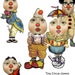 Printable Circus Clowns Mix and Match Paper Dolls Art Dolls for ...