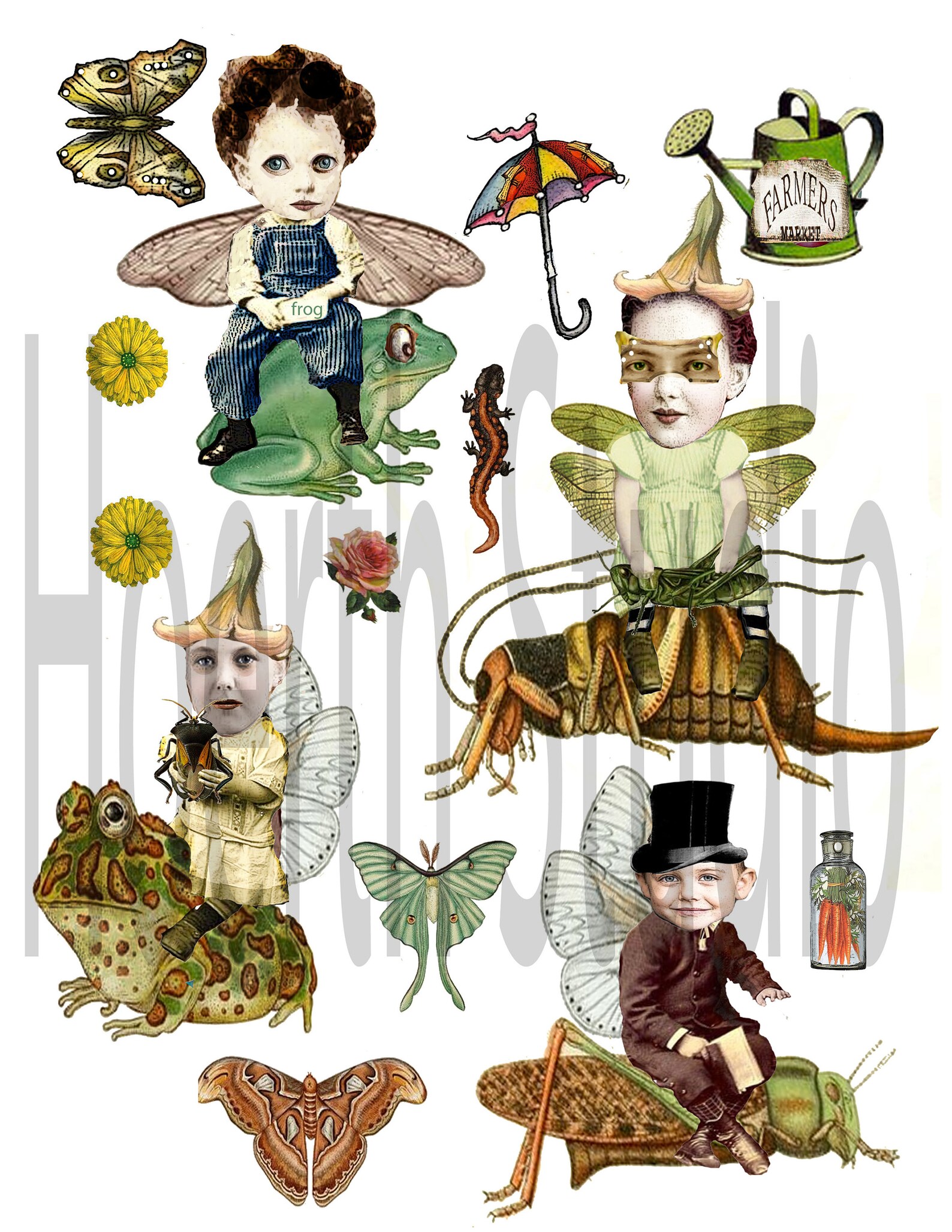 Digital Download Fairies and Water Sprites Printable Download - Etsy
