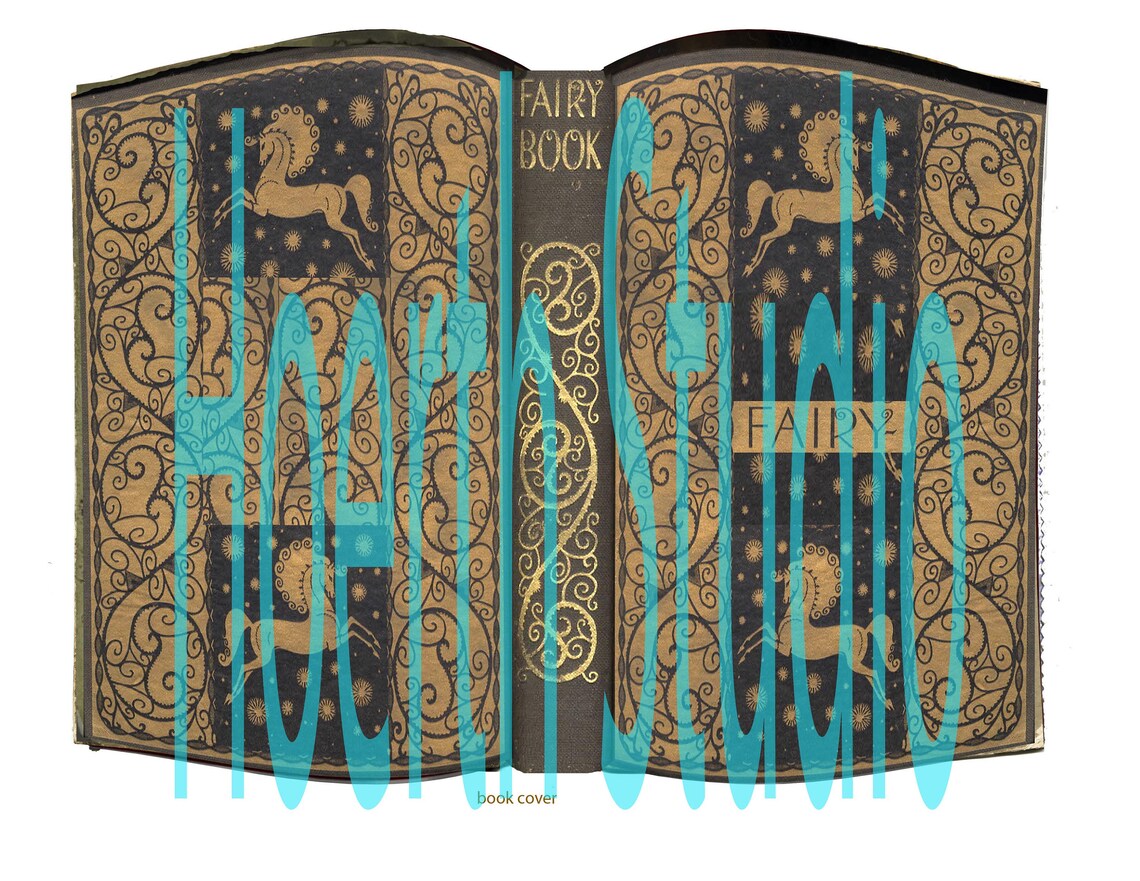 Fairy Garden Altered Book Card With Directions Printable | Etsy