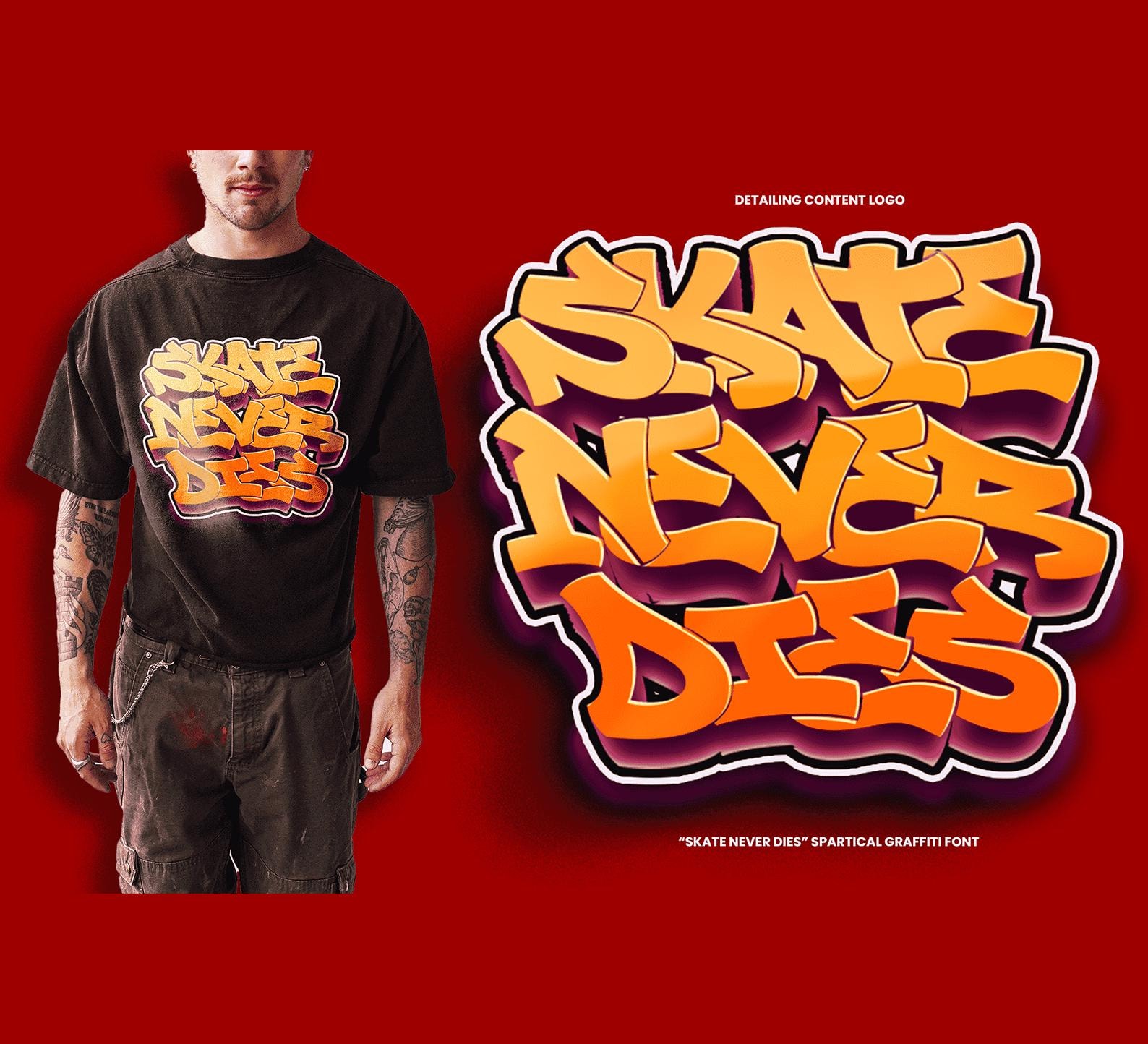 150 Urban Graffiti Fonts Bundle: Retro, Bold, Dripping TTF/OTF Digital ...