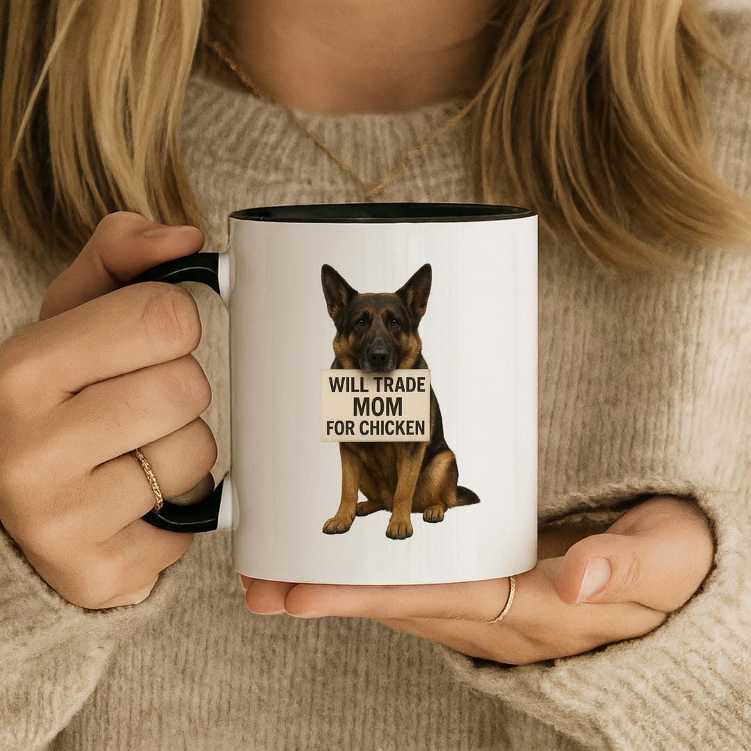 Funny German Shepherd Gift, German Shepherd Mom Gift, Mug for German ...