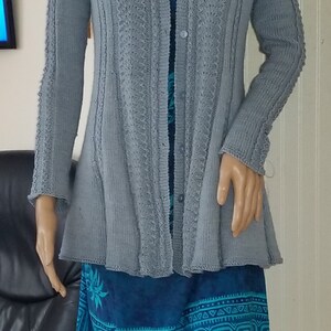 Garnstudio Photo Pattern / Hand Knitted Cardigan Sweater - Etsy