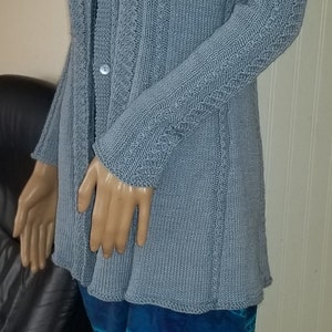 Garnstudio Photo Pattern / Hand Knitted Cardigan Sweater - Etsy