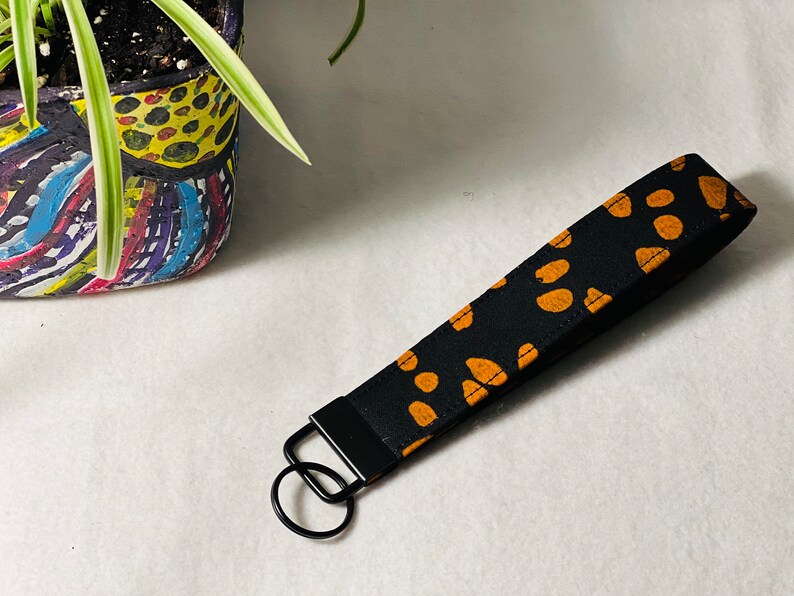 Ankara Wristlet Keychain African Print Wristlet Key Fob - Etsy