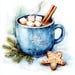 17 Hot Chocolate Mug Clipart | Cozy Winter Drink Illustration ...