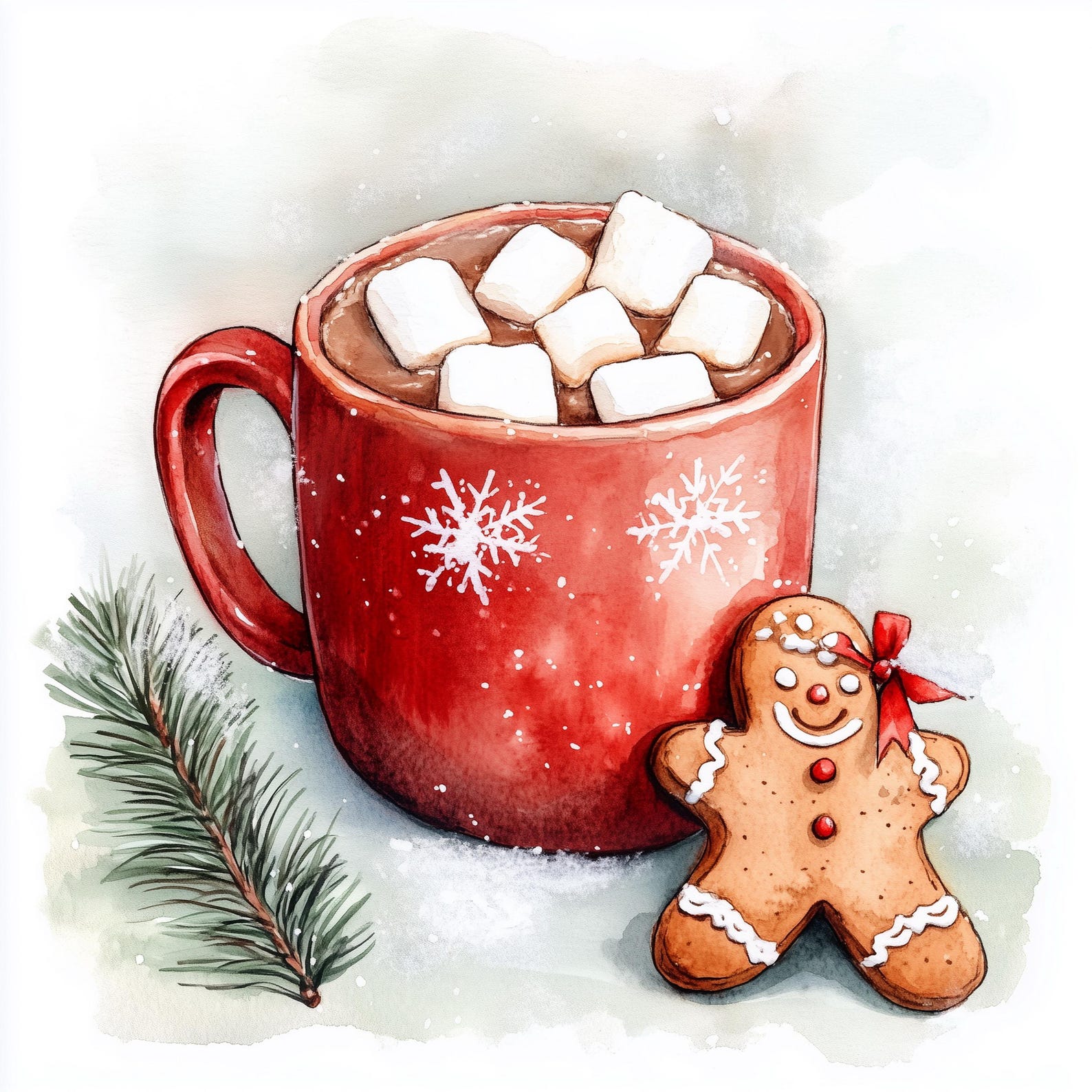 12 Hot Chocolate Mug Clipart | Cozy Winter Drink Illustration ...
