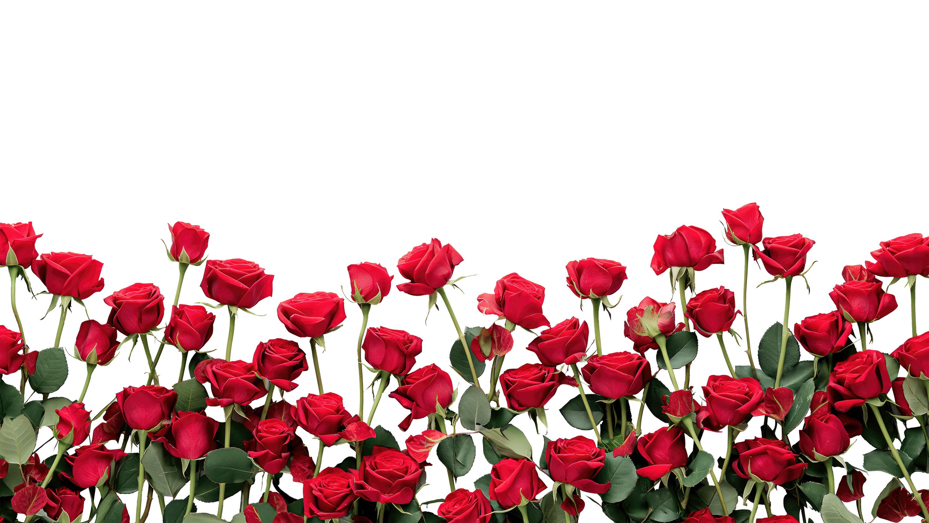 Set of 14 Cliparts of Rose: High-resolution Flower Graphics (digital ...