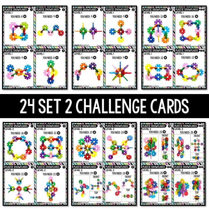 Brain Flakes STEM Challenge Cards: Plastic Snowflakes Puzzle (digital ...