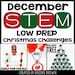 Christmas STEM Challenges & Activities, Christmas Winter Holiday Snow ...