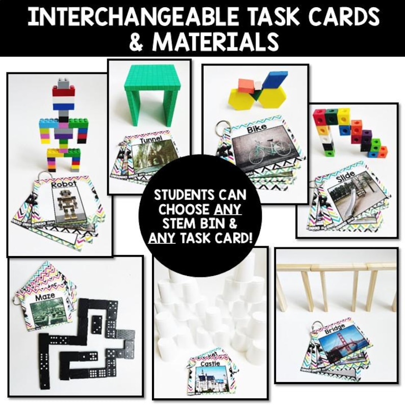 STEM Bins® and STEAM Bins® - Printable STEM Activities for Morning Work ...