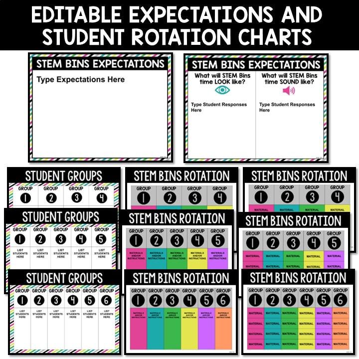 STEM Bins® and STEAM Bins® - Printable STEM Activities for Morning Work ...