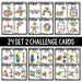 STEM Challenge Cards: Hashtag Blocks Speed Builds (digital Download) - Etsy