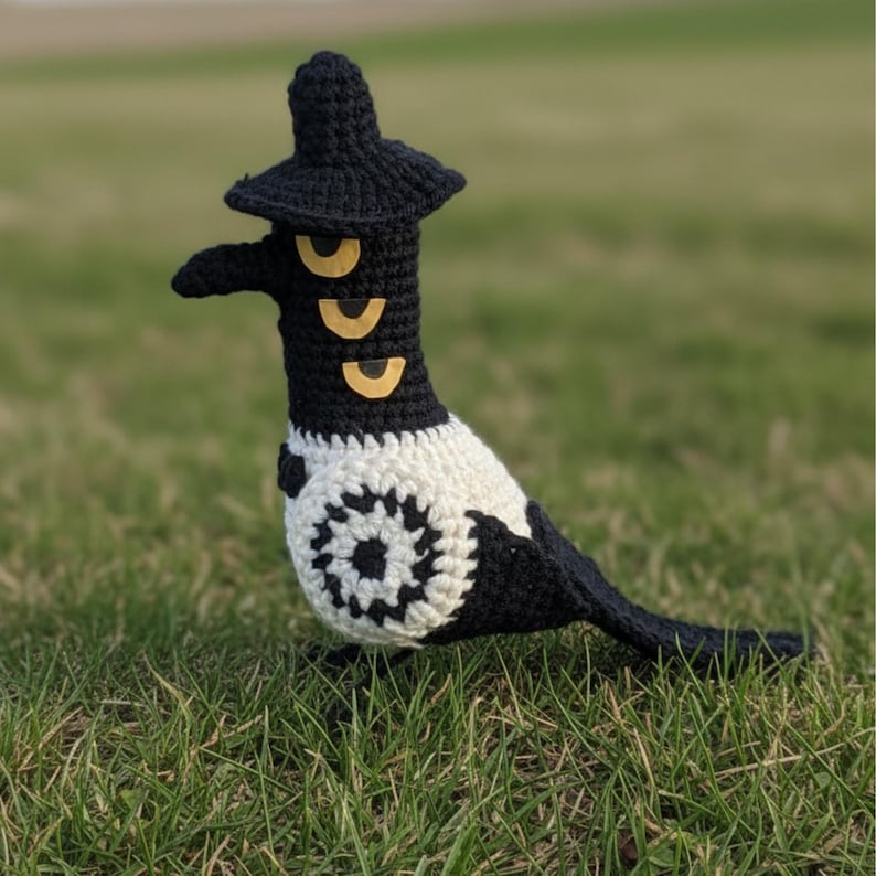 Magpie Crochet Pattern, Kpop Inspired Amigurumi Toy (PDF Pattern) - Etsy