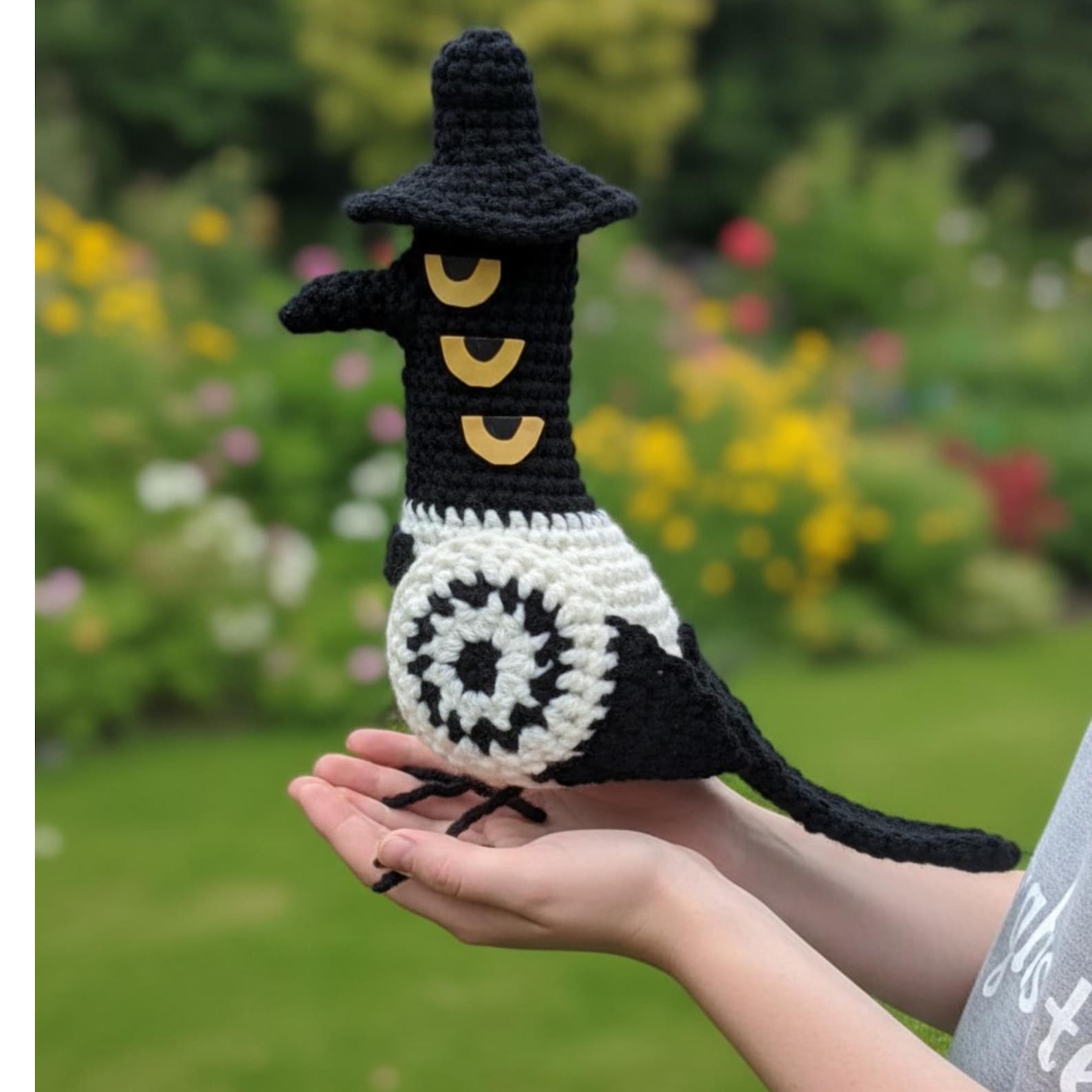 Magpie Crochet Pattern ,kpop Demon Hunter Bird PDF Pattern, MABOKI the ...